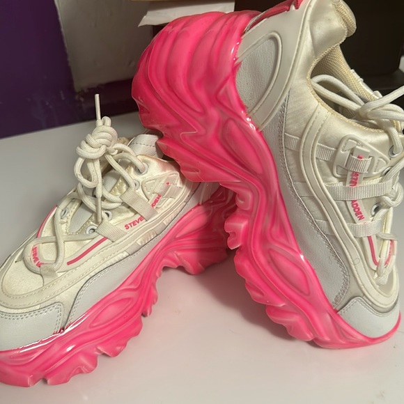 Shoes | Steve Madden Ecker Platform Sneakers Worn Twice | Poshmark